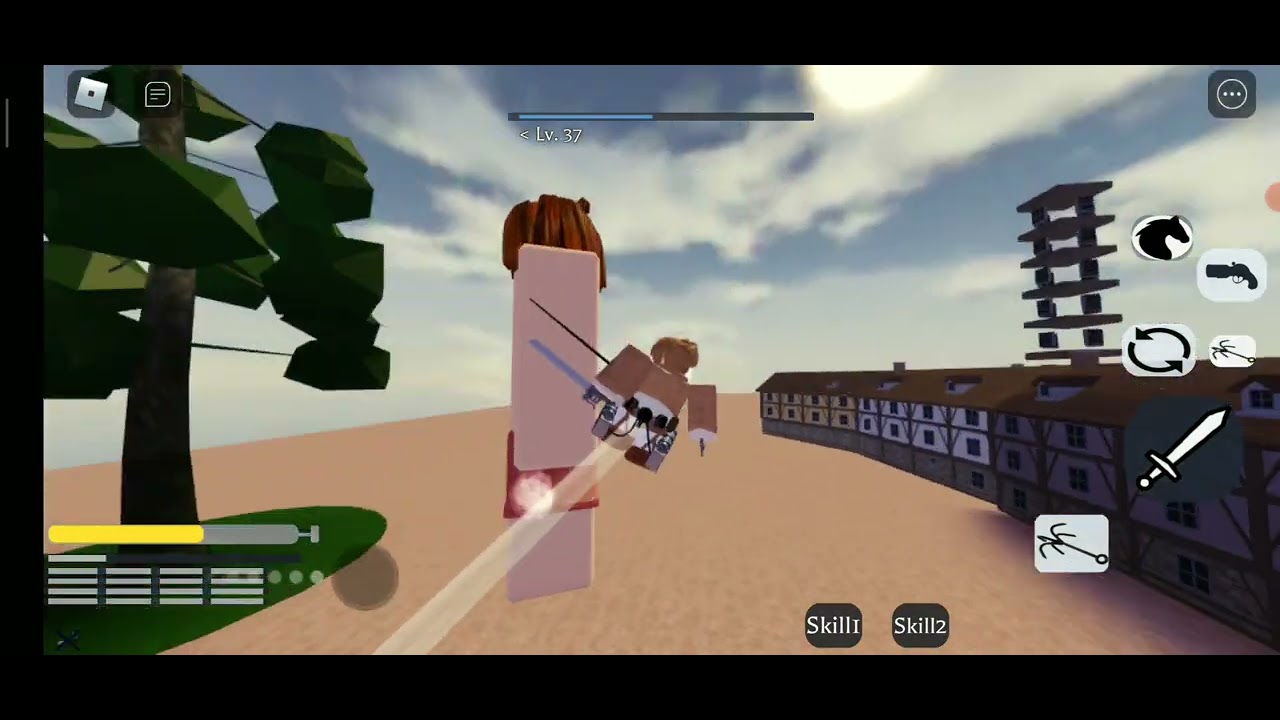 untitled aot Roblox gameplay - YouTube