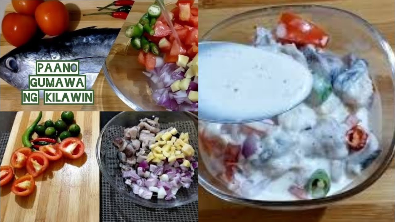 Kinilaw na isda | Pinoy recipe - YouTube
