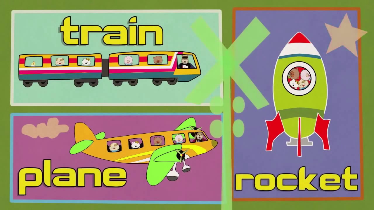 Transportation Song Vehicle Song Cars, Boats, Trains, Planes Kids ...