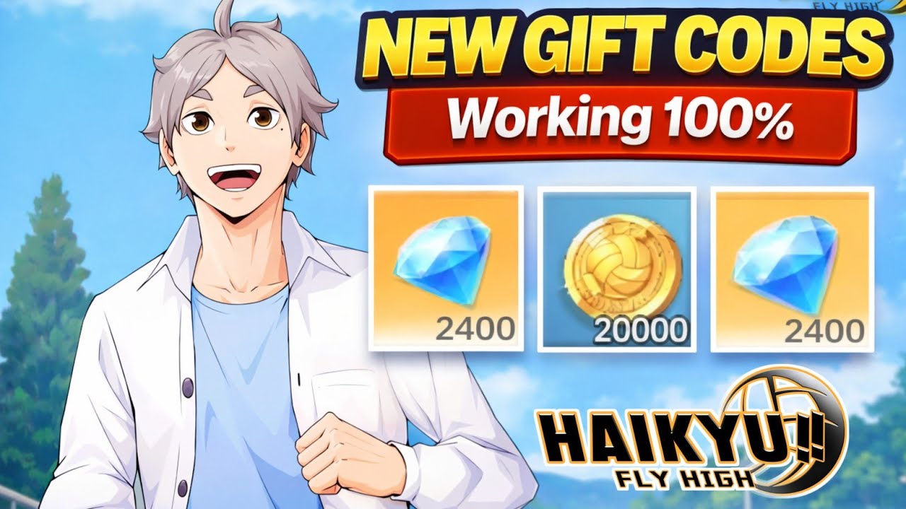 New🔥 HAIKYU!! FLY HIGH Gift Codes 2026 | HAIKYU!! FLY HIGH Gift Code ...