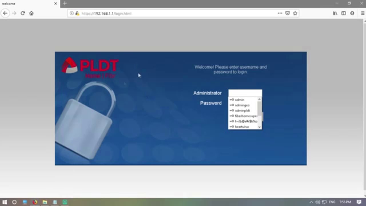 100% WORKING HOW TO ACCESS ADVANCED SETTING OF PLDTHOMEFIBER ROUTER ...
