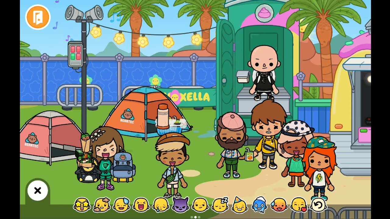 Toca Boca #30.rész-a Voxella fesztivál story🎉🎊 - YouTube