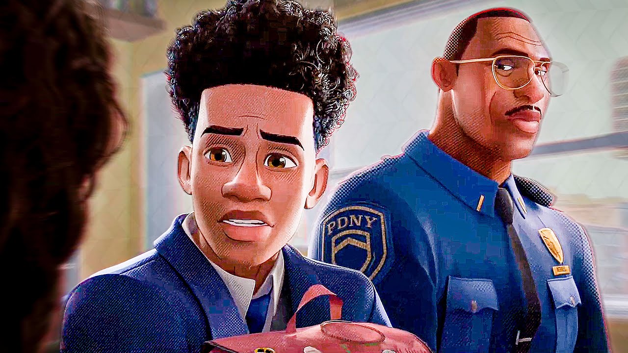 Spider-Man: Across the Spider-Verse Clip - Miles Mother Rio is upset ...