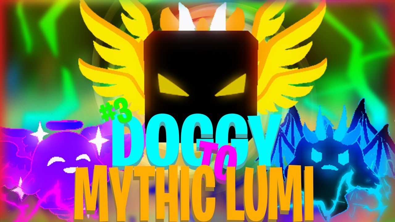 BGS | ♾️Shiny Infinity Gem♾️ Doggy To Mythic Luminance (Day 3) | Bubble ...