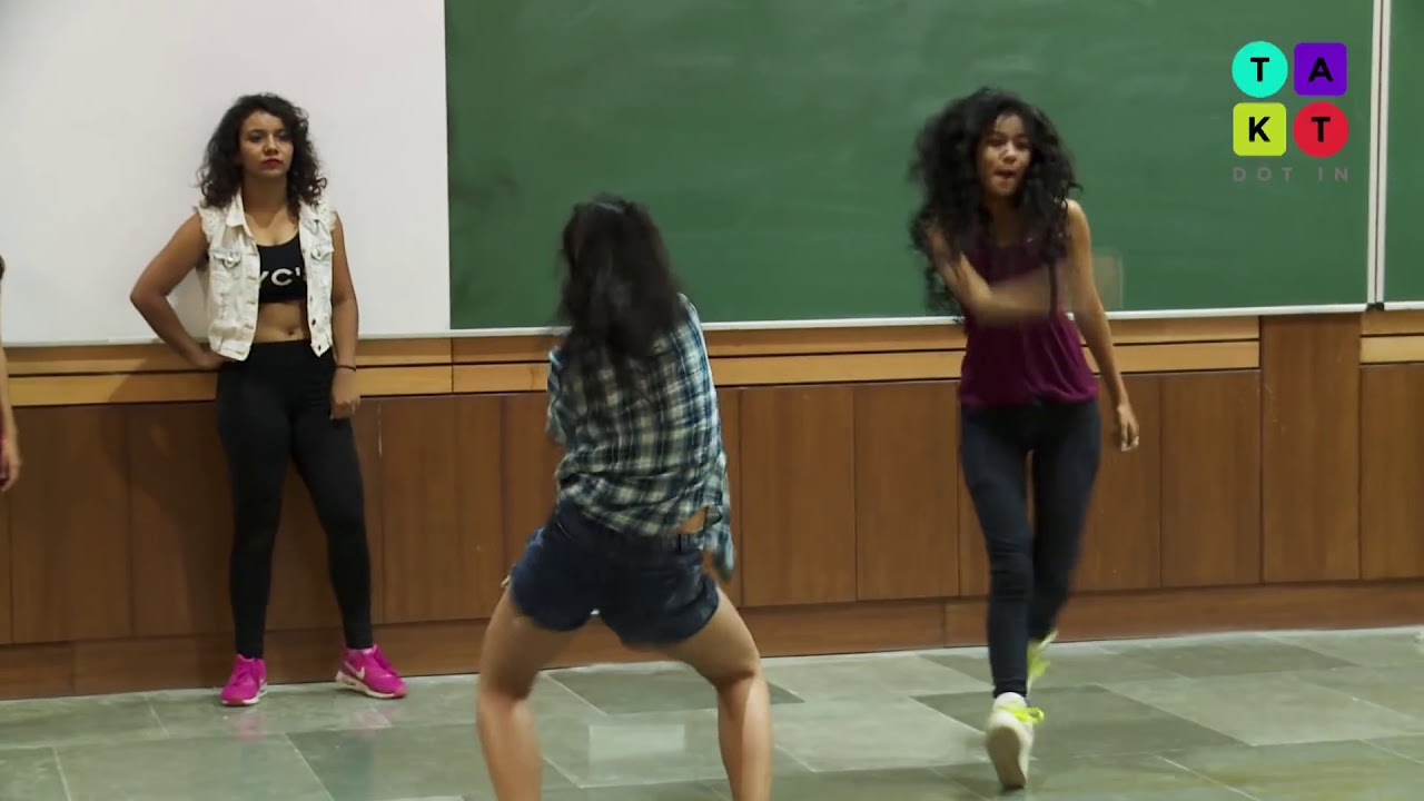 college girl hip hop dance in the best - YouTube