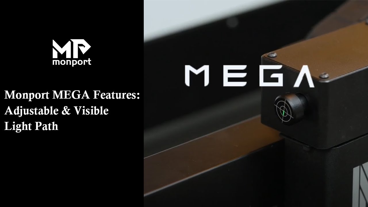 Monport MEGA Features: Adjustable & Visible Light Path - YouTube