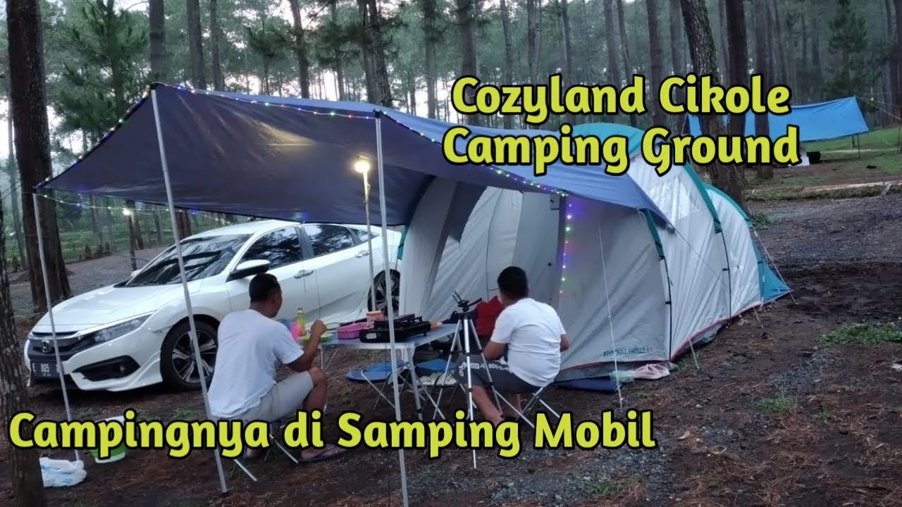 Camping Di Lembang | Cozyland Camping Ground - YouTube