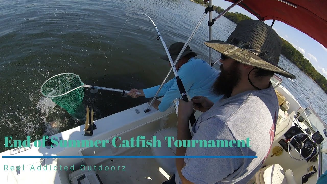End of Summer Catfishing Tournament - Reel Addicted Outdoorz - YouTube