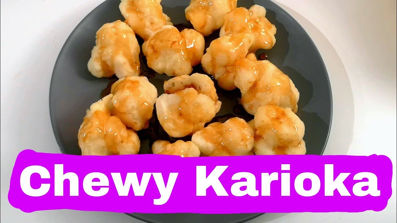 Easy to Make Chewy Karioka Using Only 3 Ingredients - Pinoy Kakanin ...