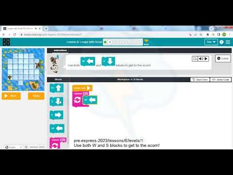 Learn Computer Science - Code.org - pre-express-2023 L6L2 - YouTube