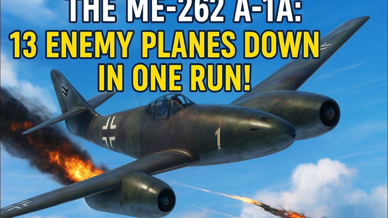 When You Master the Me-262... 13 Kills!” #warthunder - YouTube