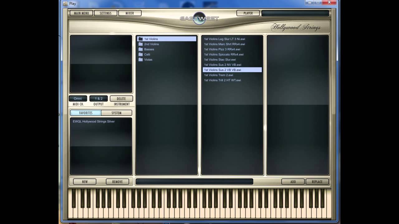 EWQL Hollywood Strings Silver: First Trial - YouTube