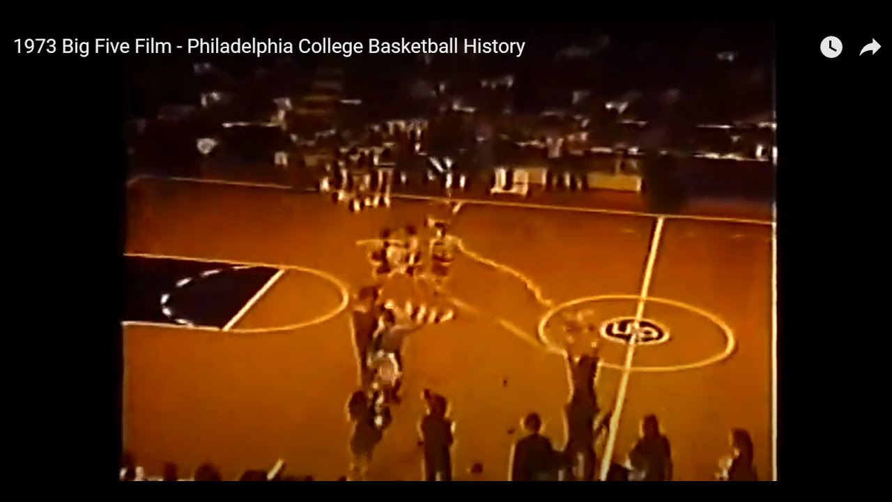 The 1973 Big Five Film - Philadelphia College Basketball History - YouTube