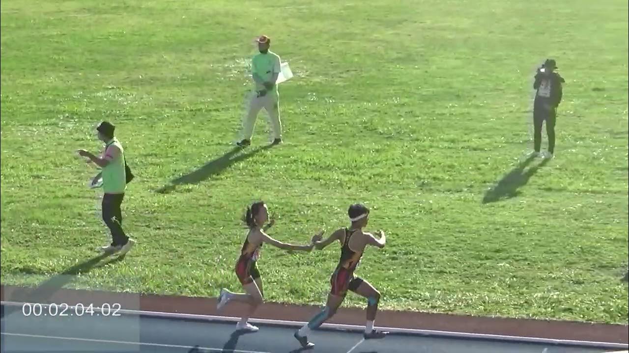 111年竹市運 徑武混合4*400m接力 - YouTube