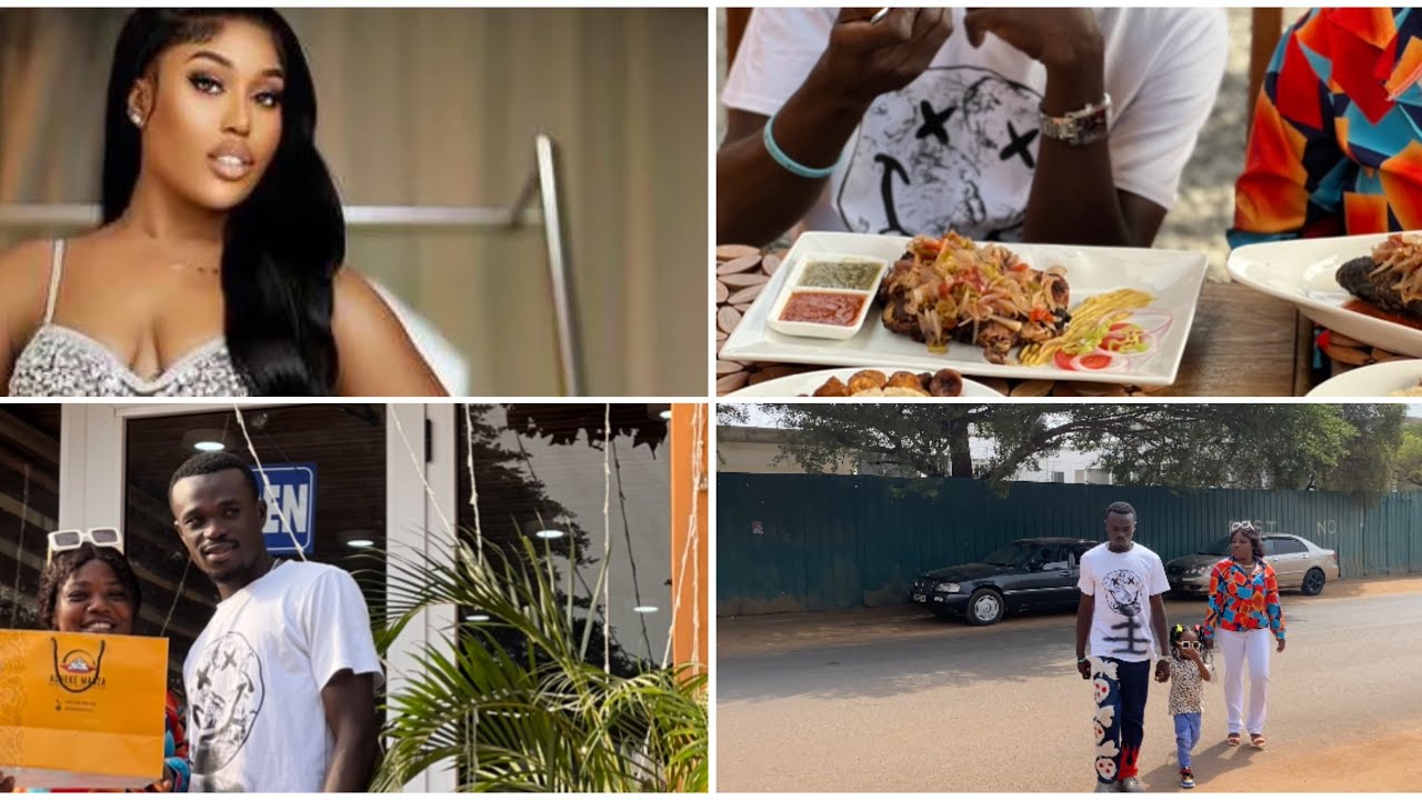 Kofi ne Ama Tour Fantana’s Restaurant in East Legon called ACHEKE MANZA ...