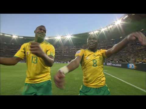 South Africa-Mexico: Macarena goal celebration (Tshabalala)
