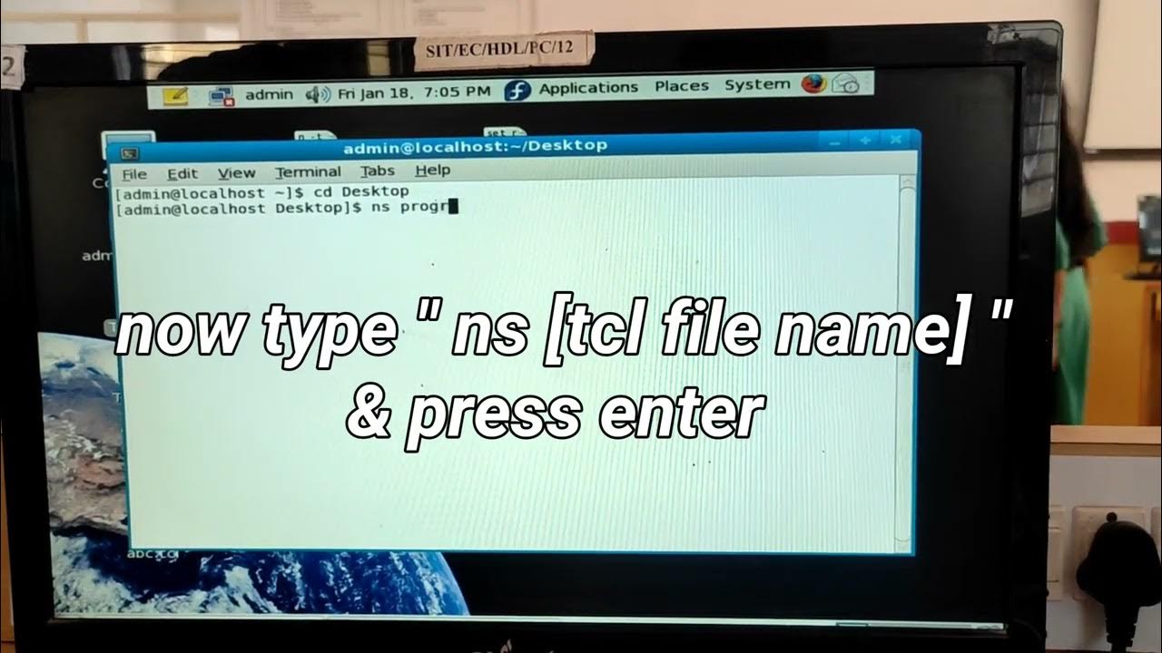 COMPUTER NETWORKS LAB (18ECL76)-PART A STEPS USING NS2 - YouTube