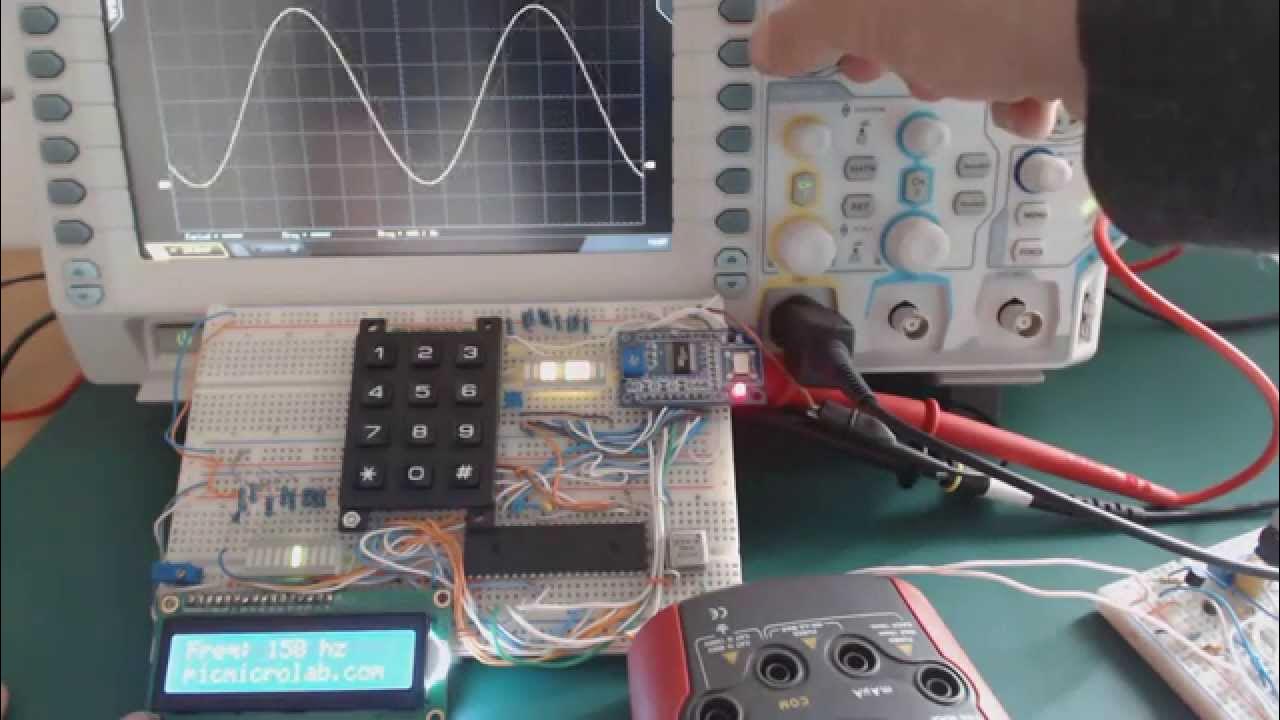 AD9850 Signal Generator - YouTube