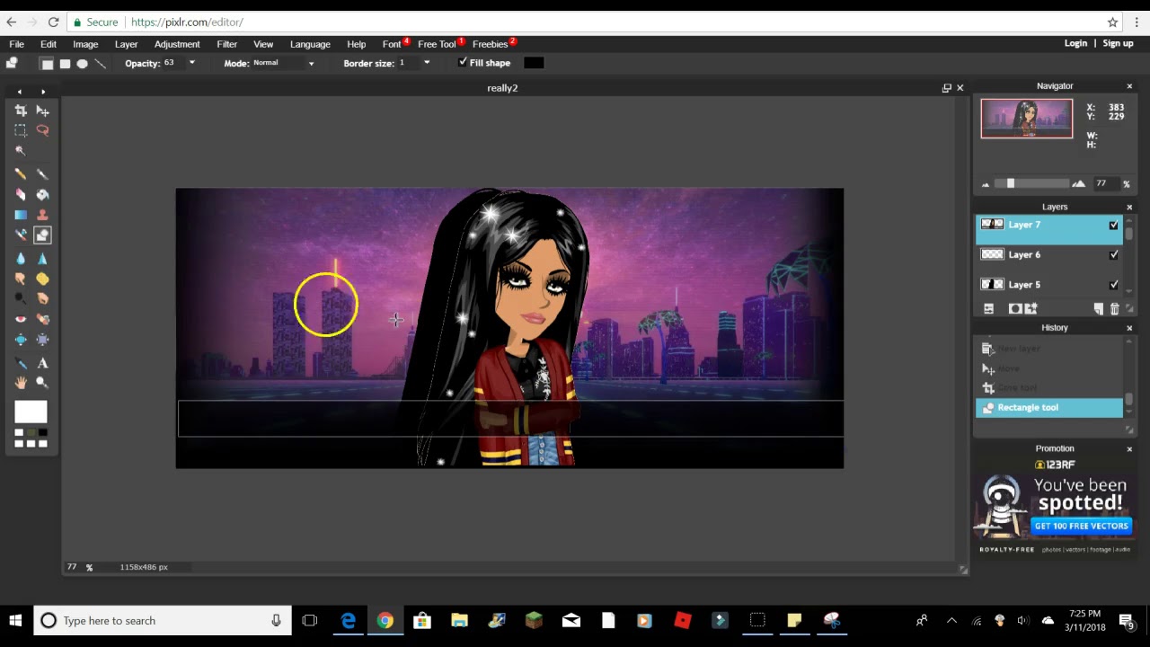 Edit Using Pixlr || ROSEDUHH(OLD) - YouTube