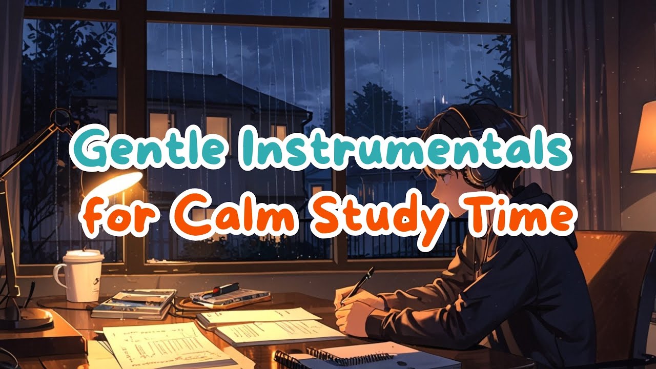 Gentle Guitar and Piano for Free Study #music #melody #instrumental # ...