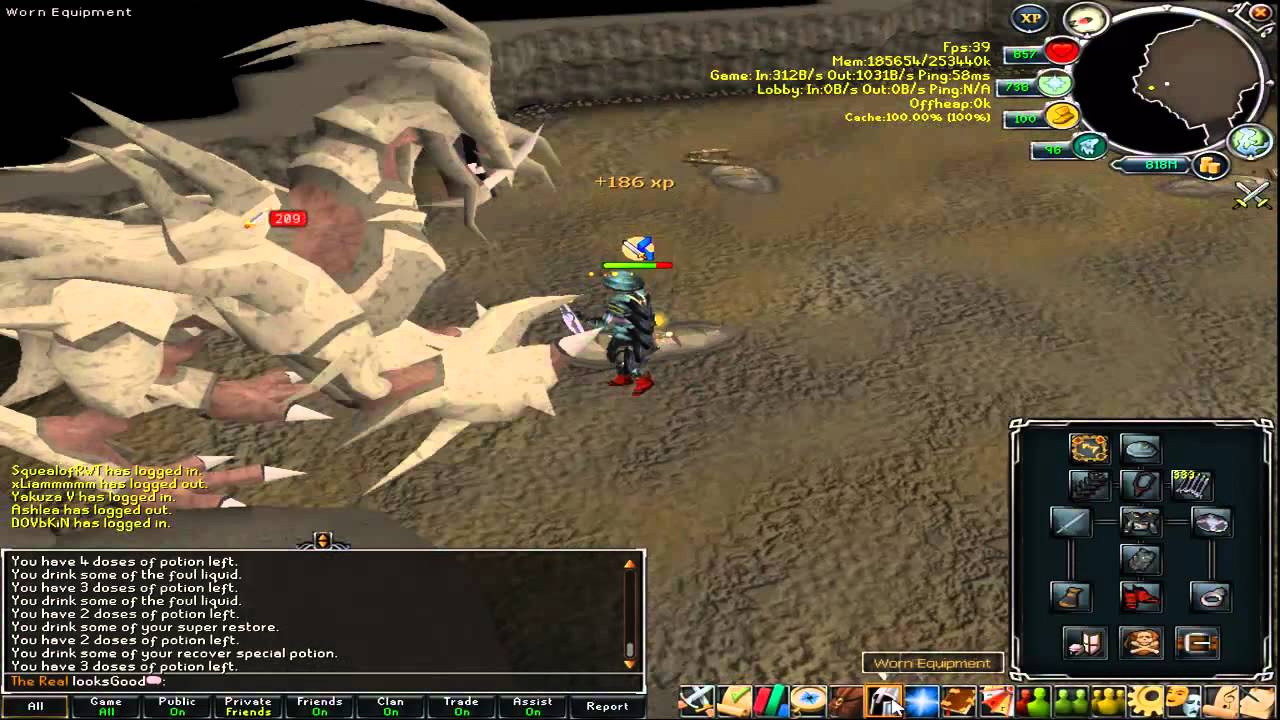 runescape corporeal beast solo guide with commentary - YouTube