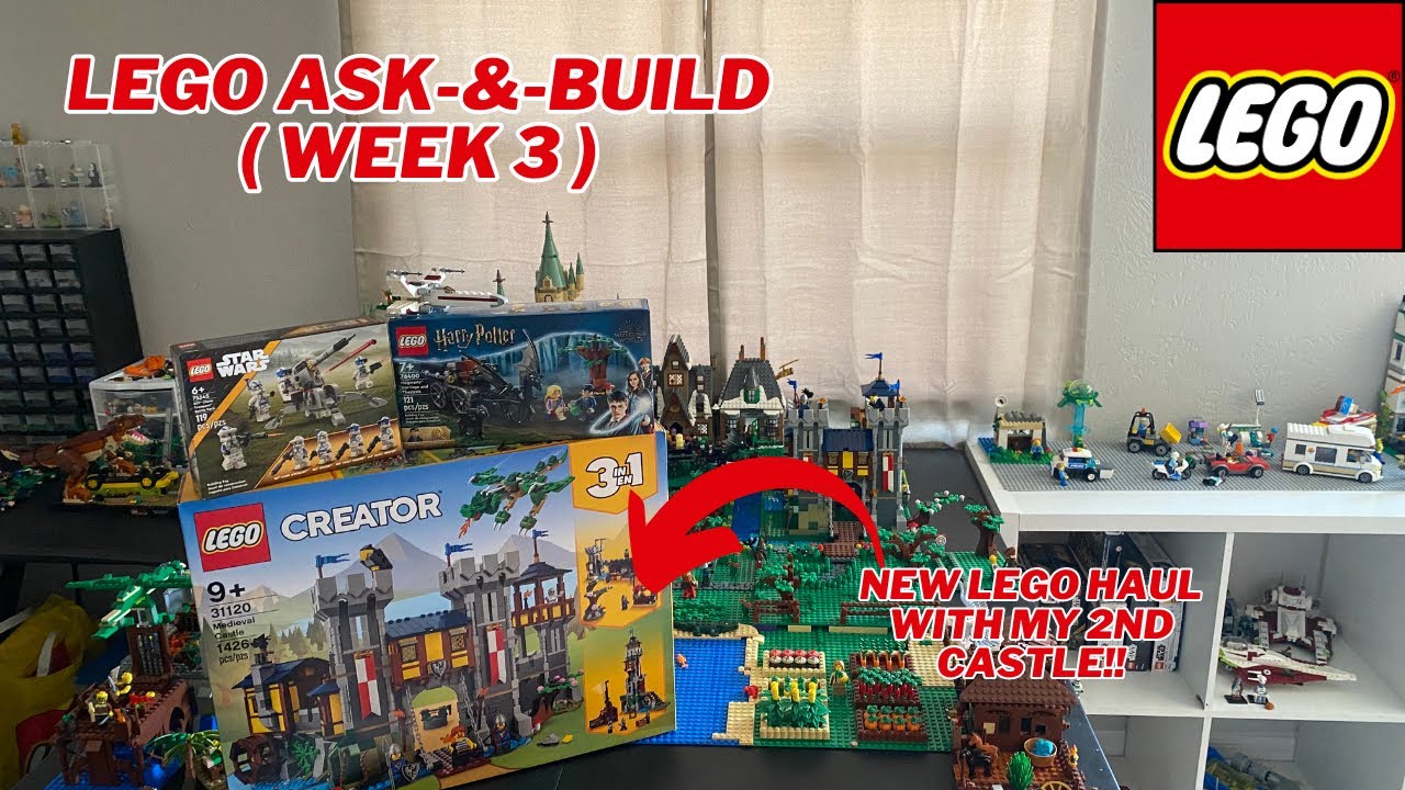 NEW LEGO Additions and LEGO ASK-&-BUILD ( Week 3 ) - YouTube