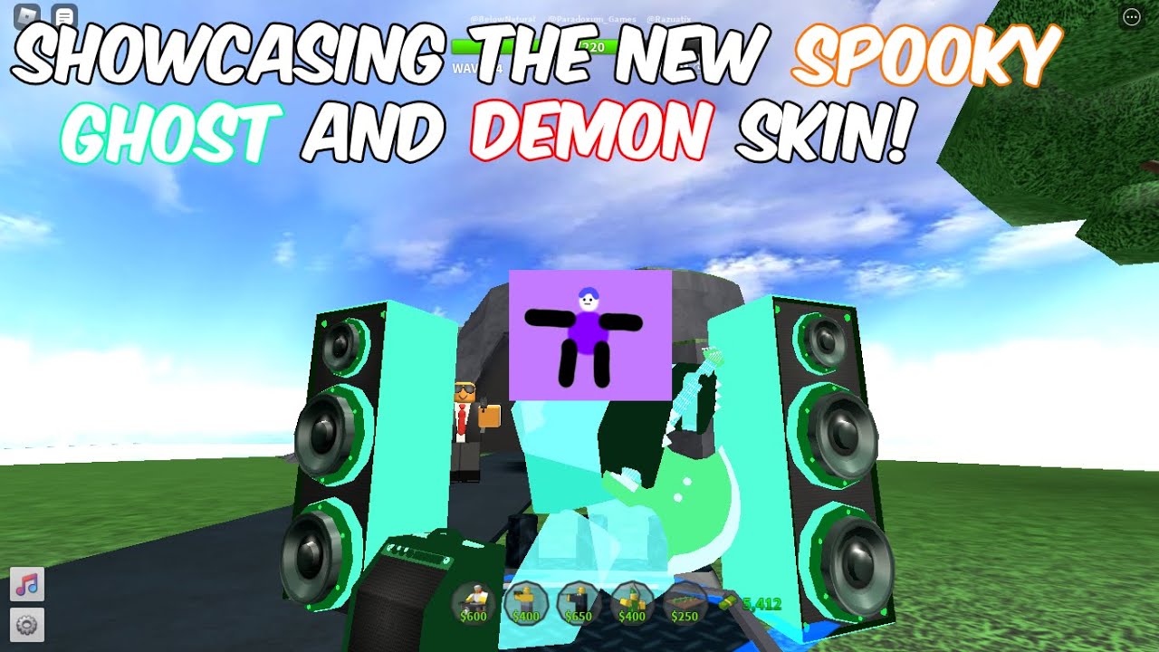 Showcasing The New Ghost Spooky And Demon Skin - TDS - YouTube