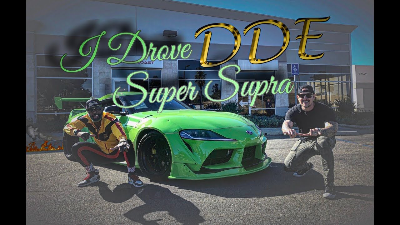 DAILY DRIVEN Exotics (DDE) TOYOTA SUPRA IS INSANE !! - YouTube