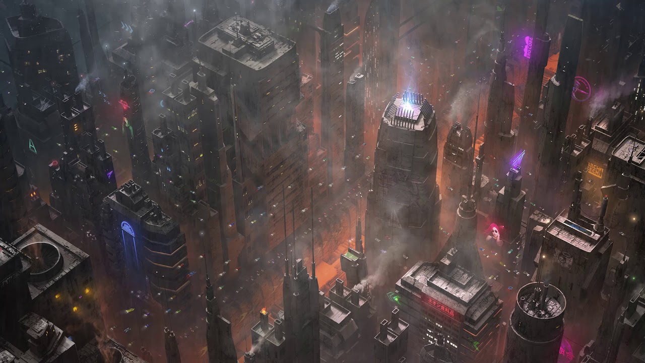 Blade Runner Inspired Live Desktop Theme Wallpaper with City Ambiance ...