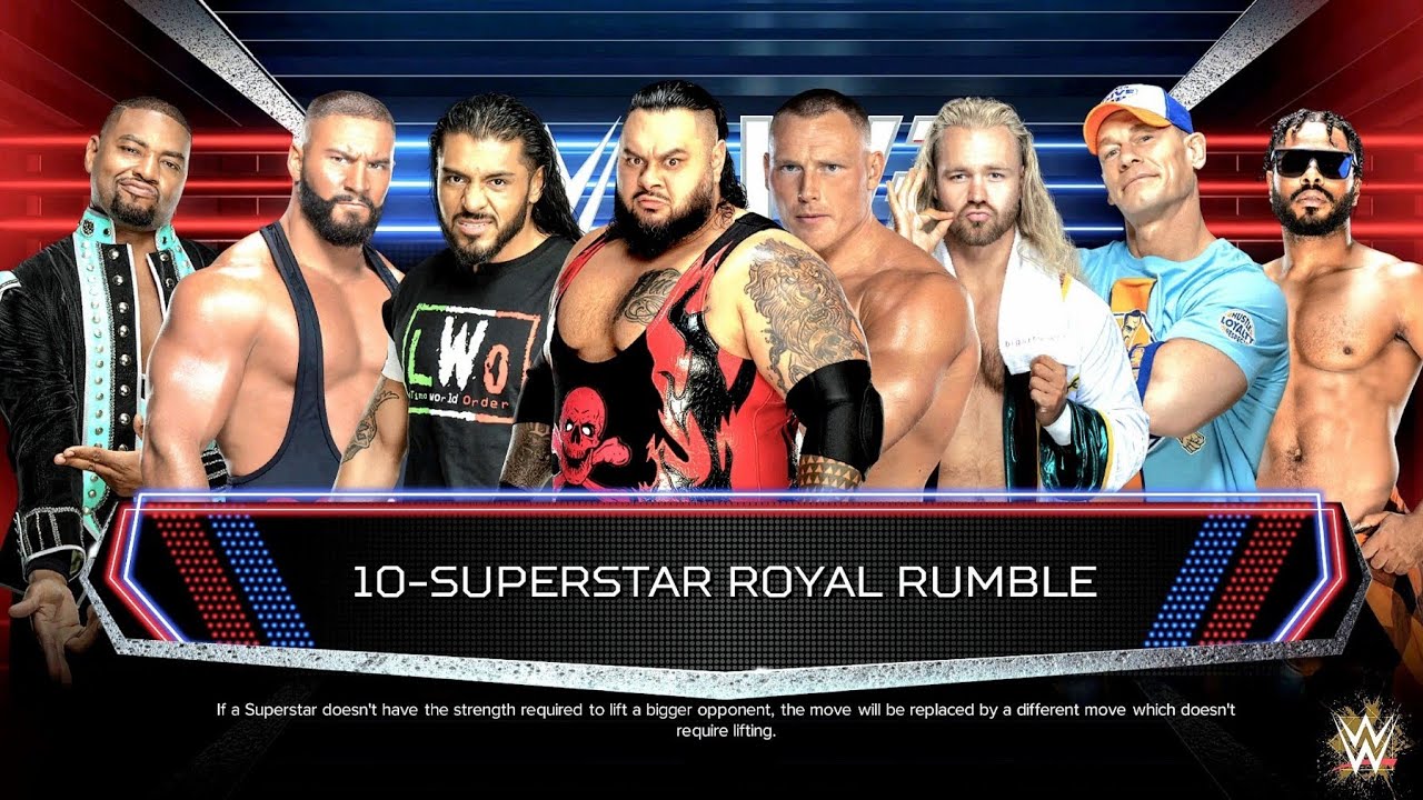 Random Royal Rumble | 10 player | Who Win the Match| Game Celeb|4k60fps ...