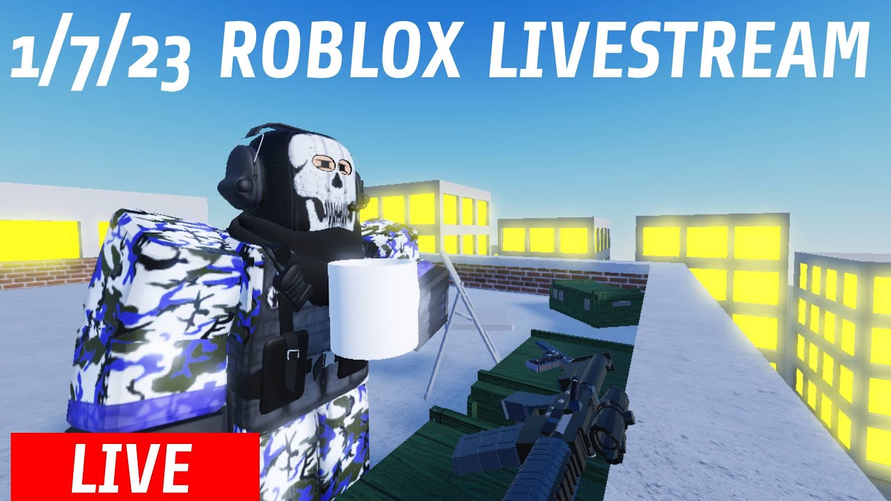 Roblox LIVE: Streaming more roblox for the millionth stream in a row ...