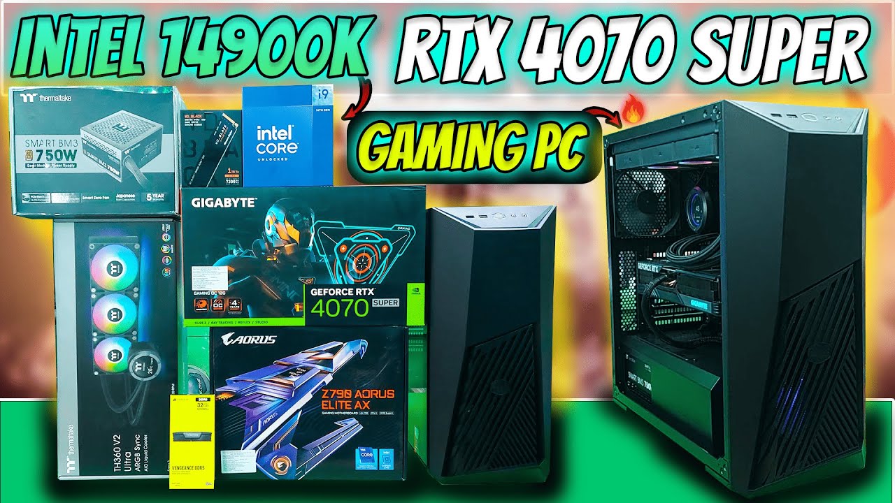 "RAGHAV" GAMING PC BUILD WITH RTX 4070 SUPER & INTEL I9 FROM "KANPUR ...