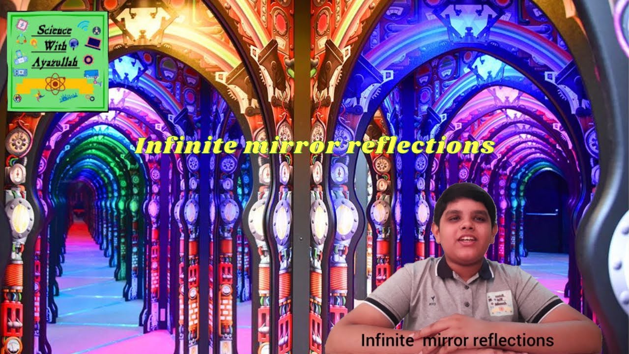 Infinite mirror reflections| infinite parallel reflection|reflection ...