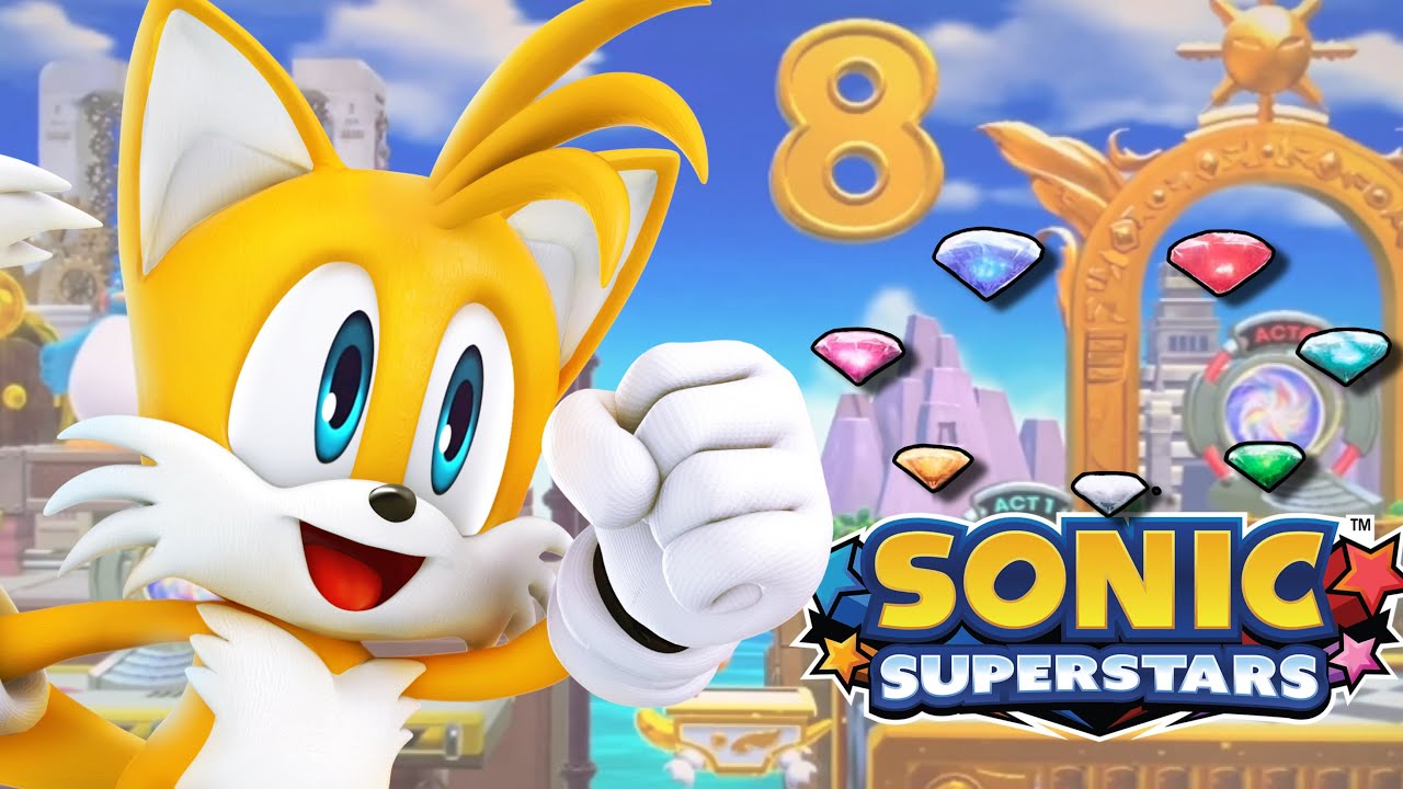 Tails Got All Remaining Chaos Emerald Sonic Superstars #arjunskingdom ...
