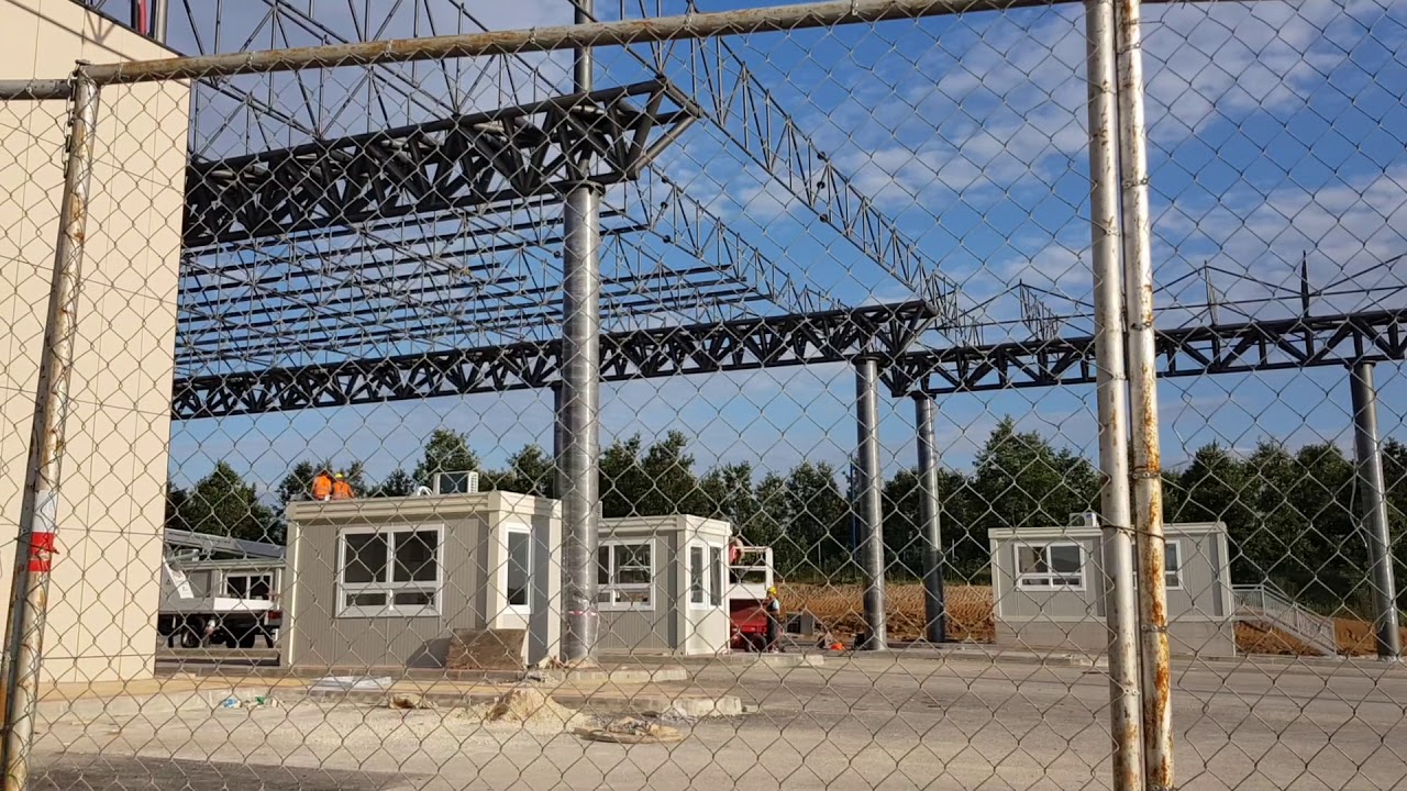 #Kosovo #Merdare Building of new border crossing at Merdare (Kosovo ...