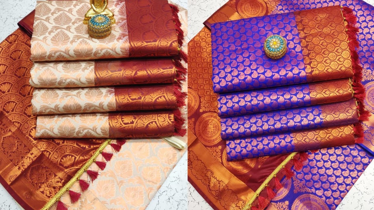 EXCLUSIVE BRIDAL SAREE TUSEL WORK COLLECTIONS😍 price 1350+$ # ...