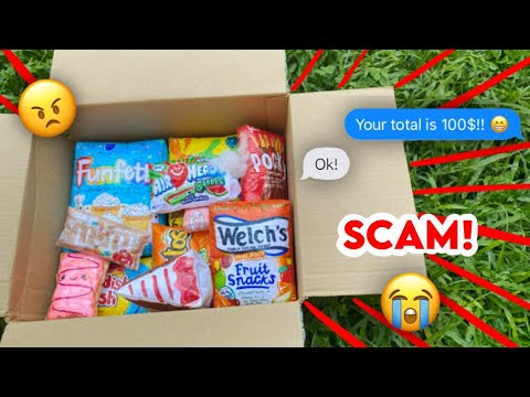 LIFE AS A PAPER SQUISHY SCAMMER + UNBOXING! 😠😭 (skit)