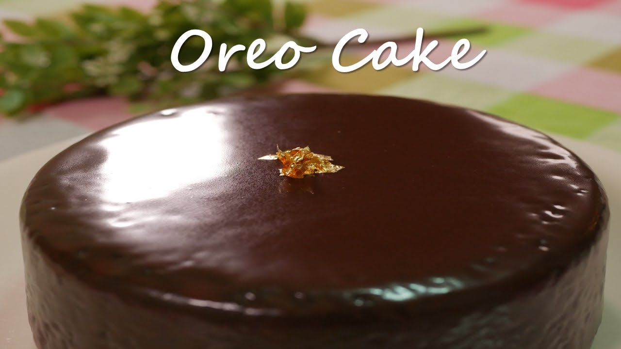 No Oven Oreo Cake [Without Gelatin] 3 Ingredients 🎂 - YouTube