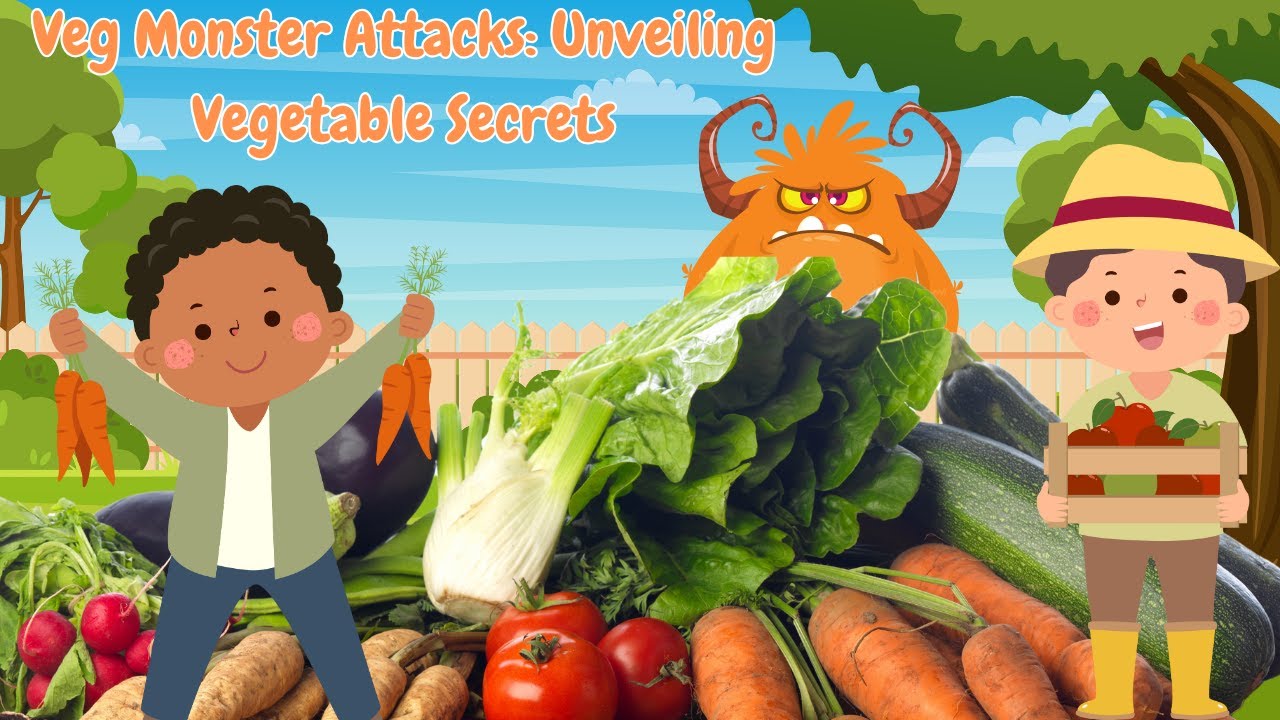 Veg Monster Attacks: Unveiling Vegetable Secrets - YouTube