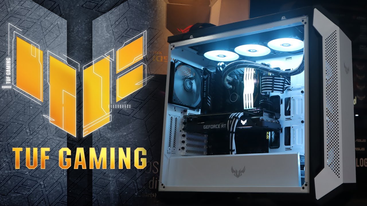 WHITE GAMING PC - ASUS TUF GT501, Intel Core i7 12700KF, ASUS TUF Z690 ...