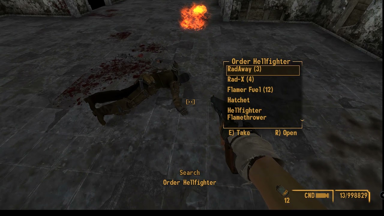 Exploding flamethrower tanks - YouTube