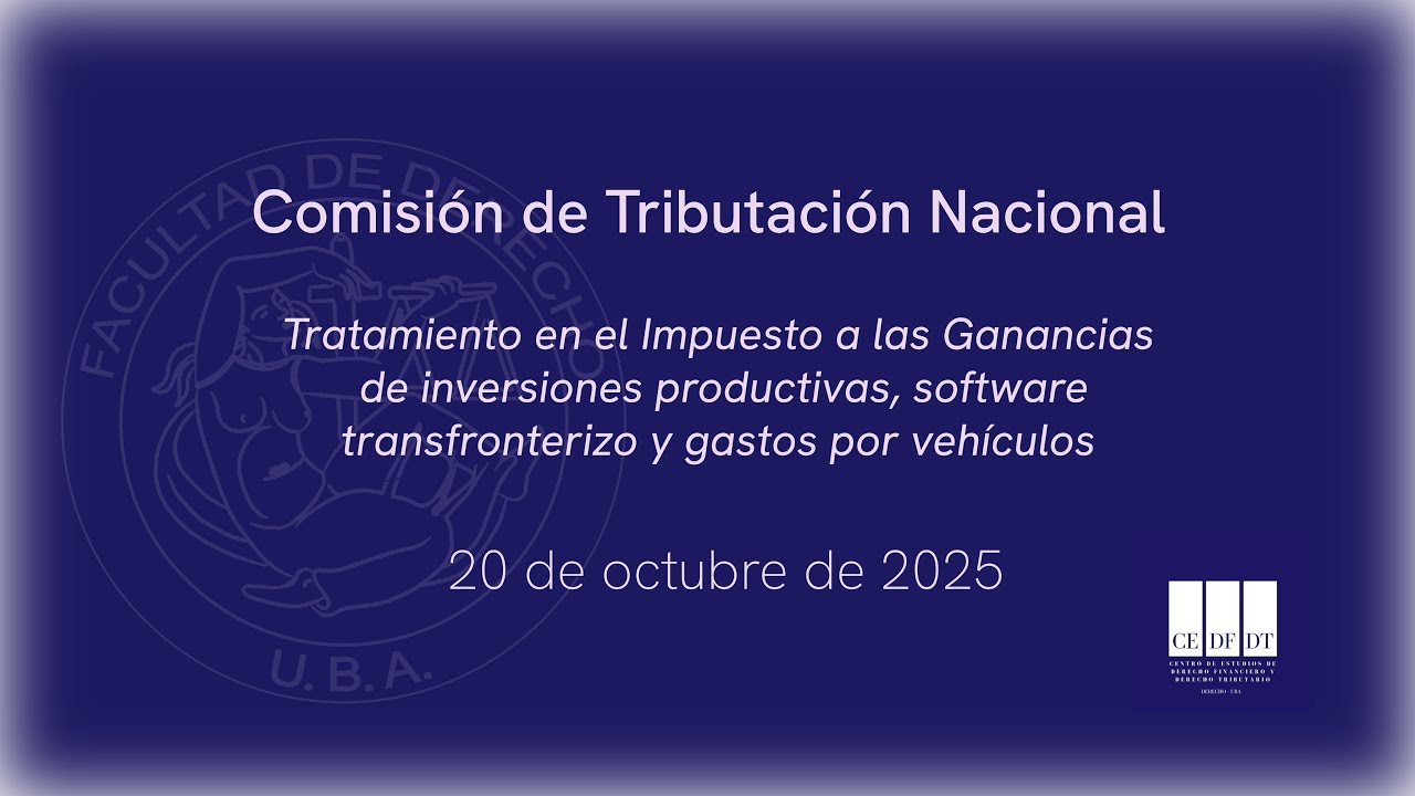 Tratamiento en el Impuesto a las Ganancias de inversiones productivas ...