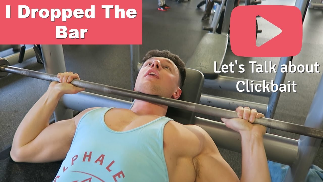 I DROPPED THE BAR | CLICKBAIT DISCUSSION | FREE SUPPLEMENTS | MY ...