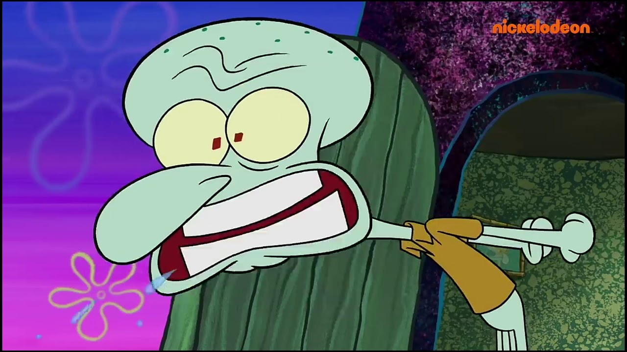 Calamardo enojado 😬 - YouTube