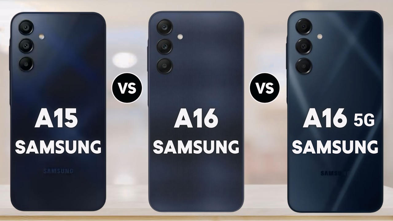 Samsung Galaxy A16 Vs Galaxy A16 5G Vs Galaxy A15 - Which One Is Best? - YouTube