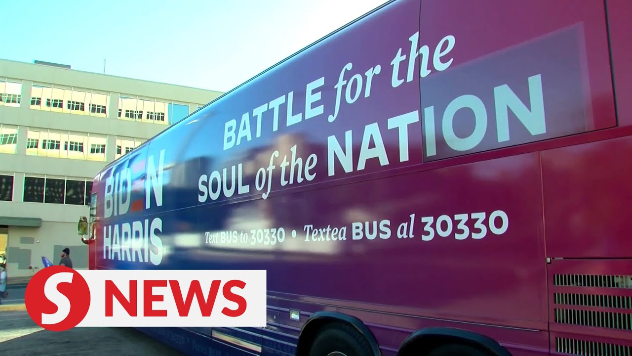FBI to investigate Biden campaign bus standoff - YouTube