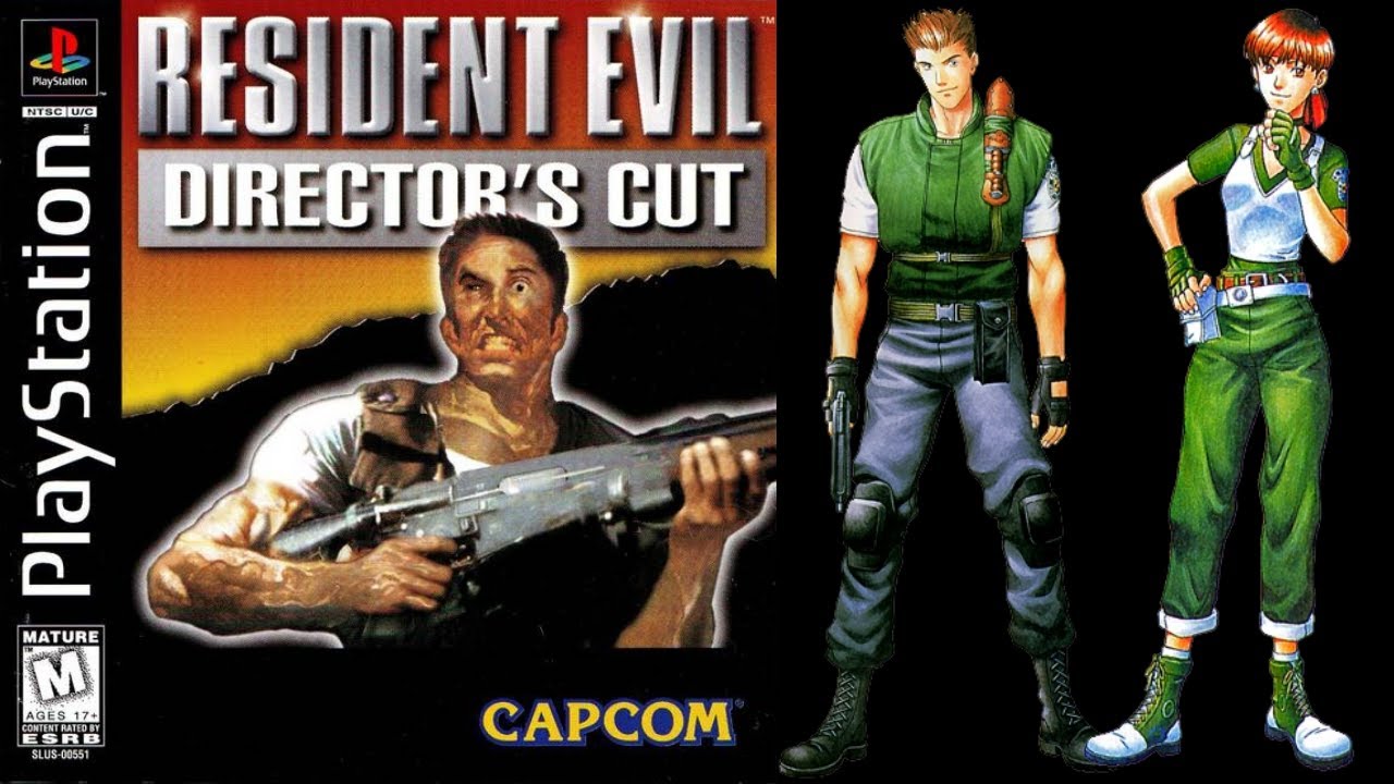 Resident Evil PS1 Longplay Walkthrough Gameplay [Chris's Scenario] No ...