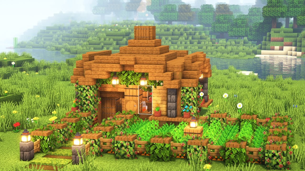 🏡 Minecraft |Tutorial | Small and Easy Starter House 🏡 - YouTube