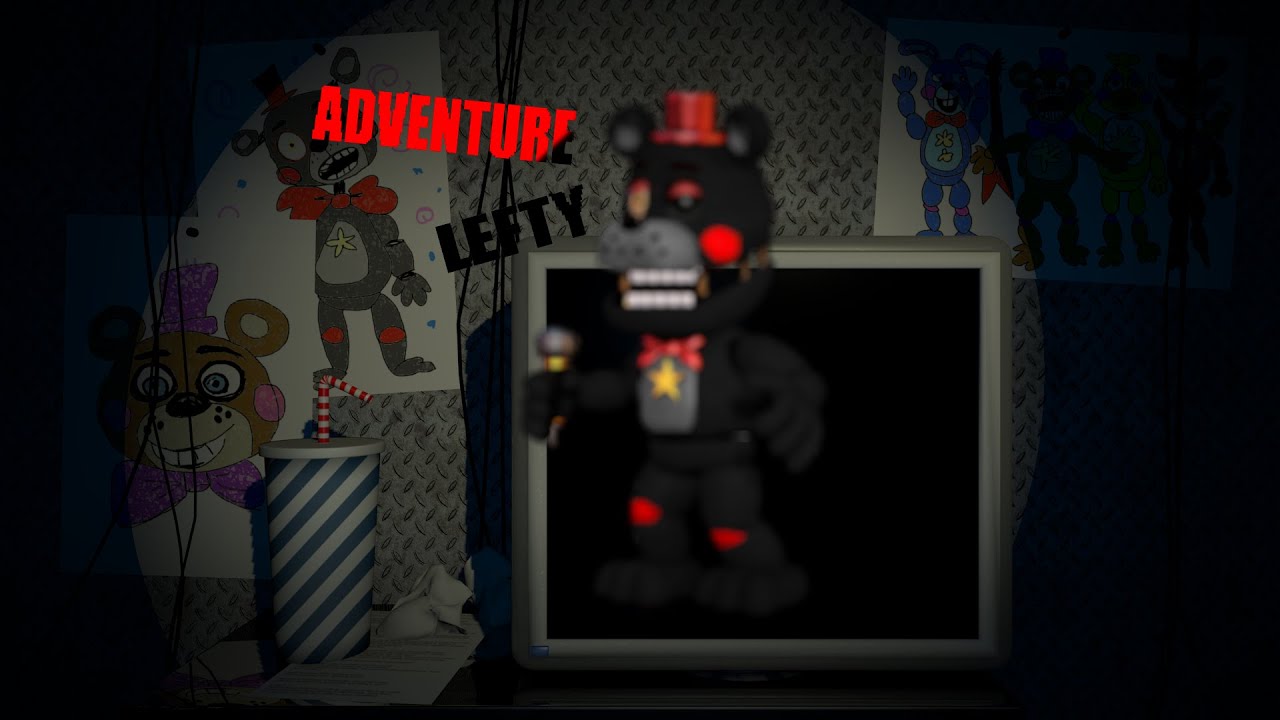 [FNAF SPEEDEDIT] ADVENTURE LEFTY - YouTube