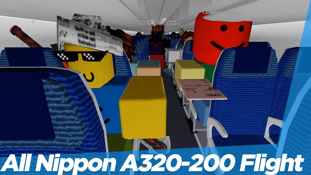 [ROBLOX] All Nippon A320-200 Flight! - YouTube